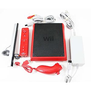 Nintendo Wii Mini Red System